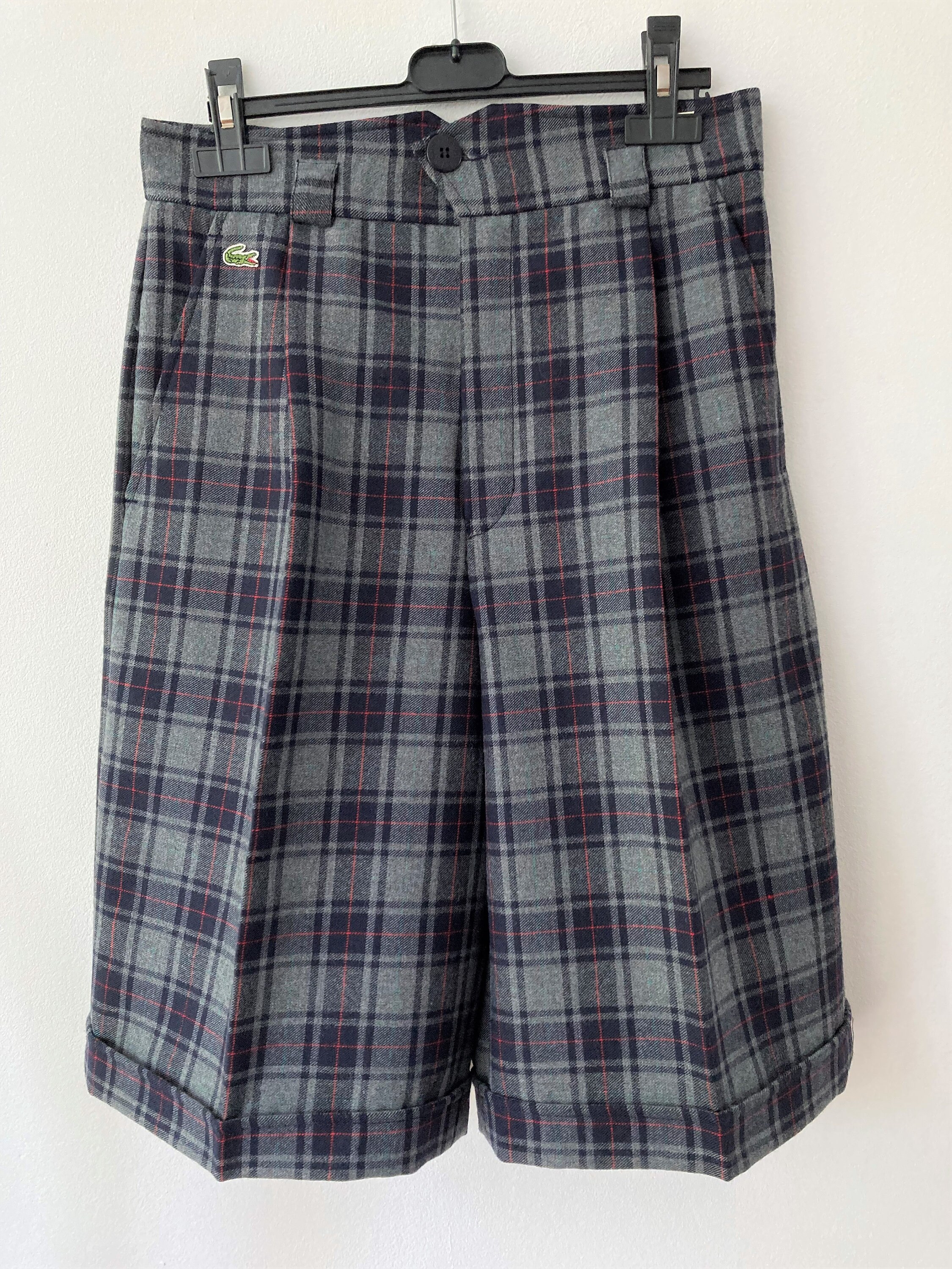 Vintage Pleated Lacoste Shorts // 80s 90s Chemise Lacoste - Etsy