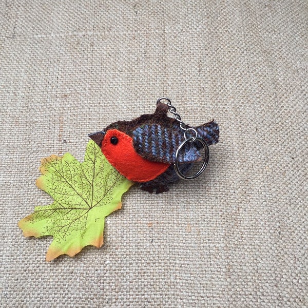 Robin Keychain - Etsy