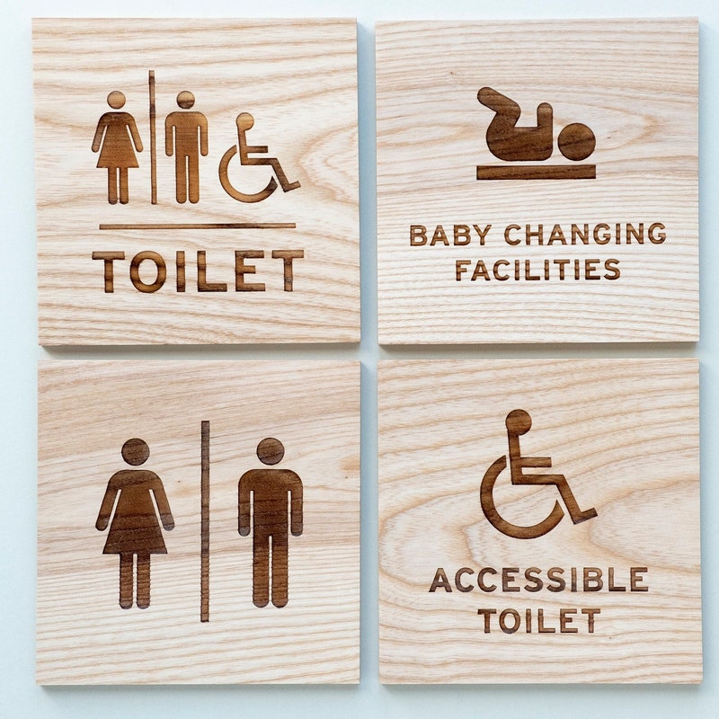 Ladies Toilet Signs - Etsy UK