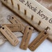 Large Key Ring, Giant Keyring Handmade From Solid Oak, an XXL Keychain ...