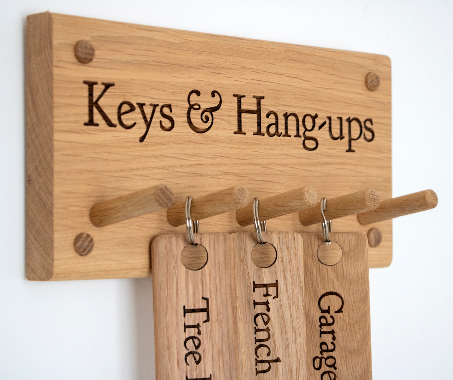 Key Holder for Wall Wooden Key Organizer Farmhouse Decor New - Etsy UK