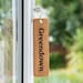 Large Key Ring, Giant Keyring Handmade From Solid Oak, an XXL Keychain ...