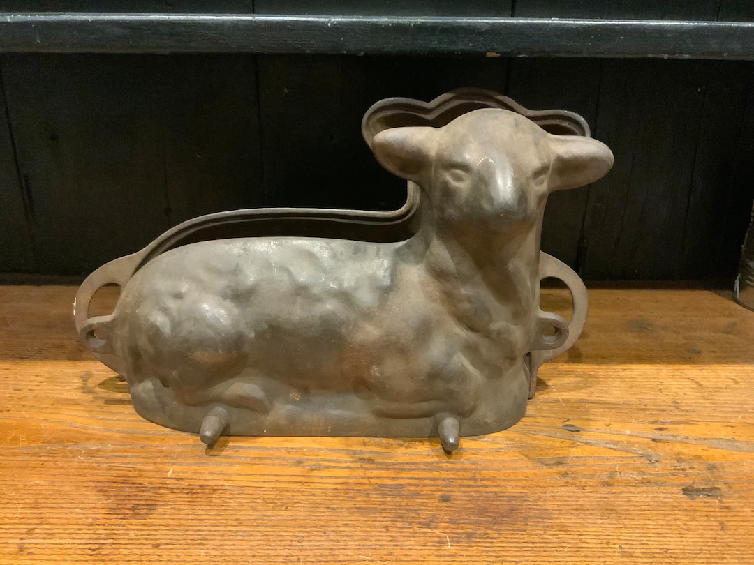 Cast Iron Lamb Cake Mold - Etsy
