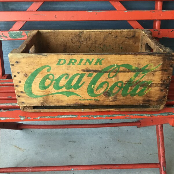 Coca Cola Crate - Etsy