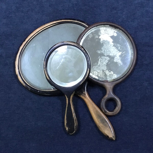 Hand Held Mirror - Etsy