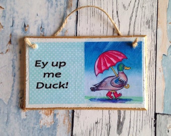Duck plaque | Etsy