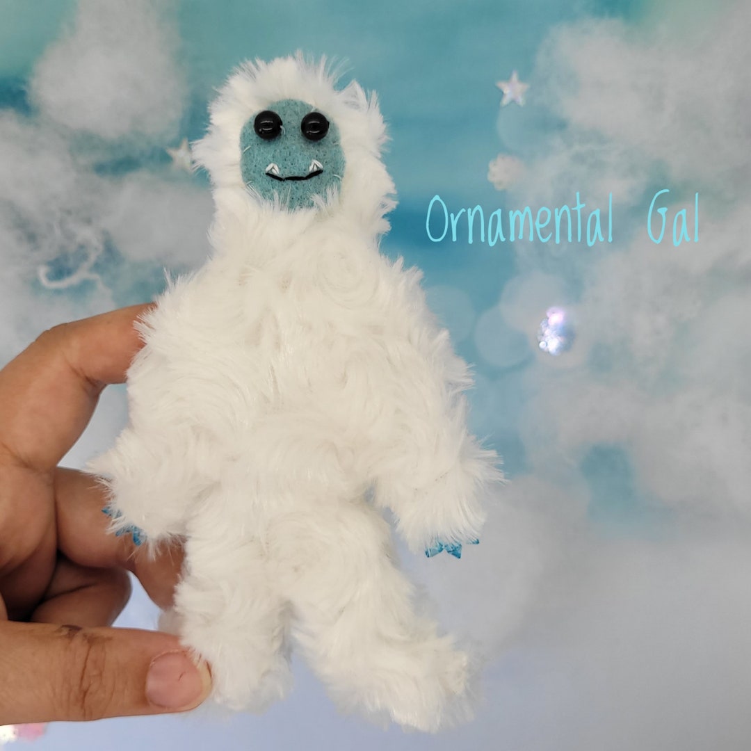 Yeti Christmas Ornament, Abominable Snowmonster of the North bumble ...