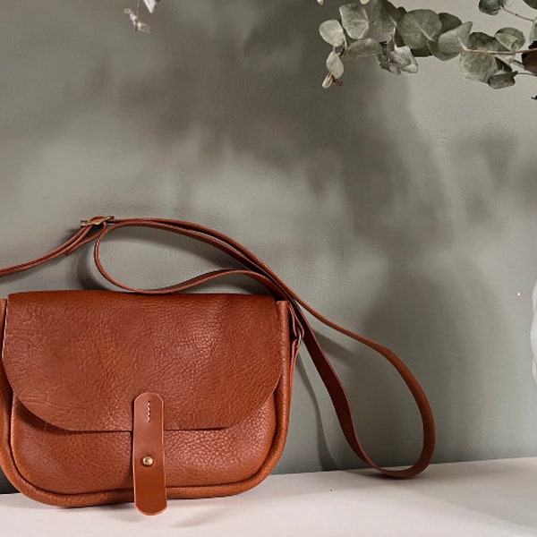 Tan Leather Bag - Etsy Australia