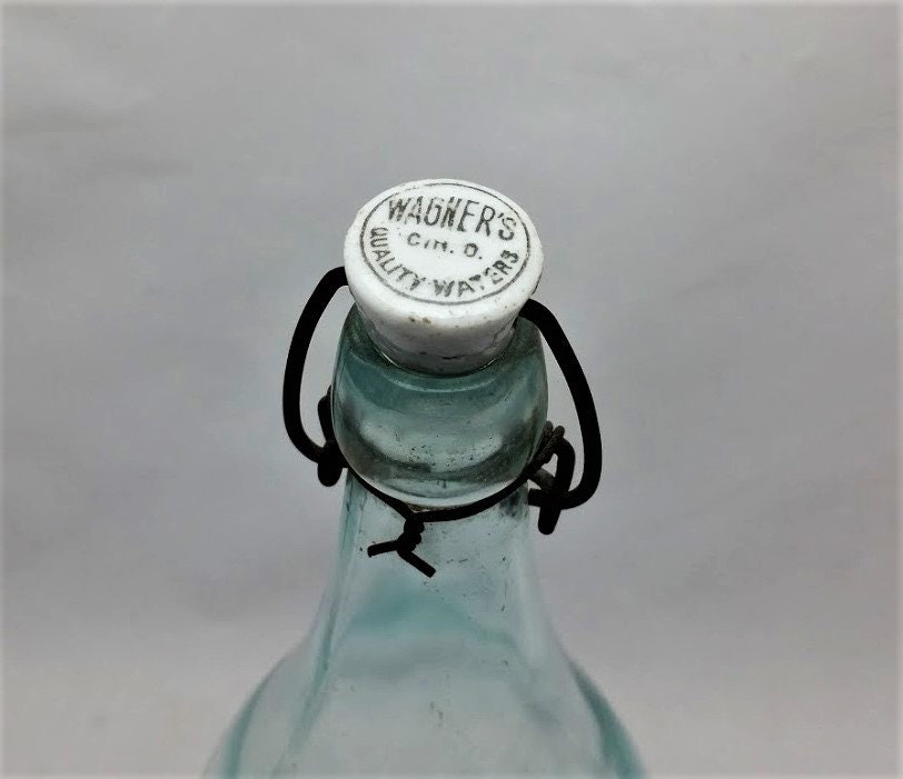 Antique 1880s Wagner's Quality Waters Cincinnati Ohio 64 Ounce Soda ...