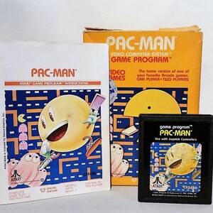 1981 Atari 2600 Pac-man Complete in Box With Hype Sticker - Etsy
