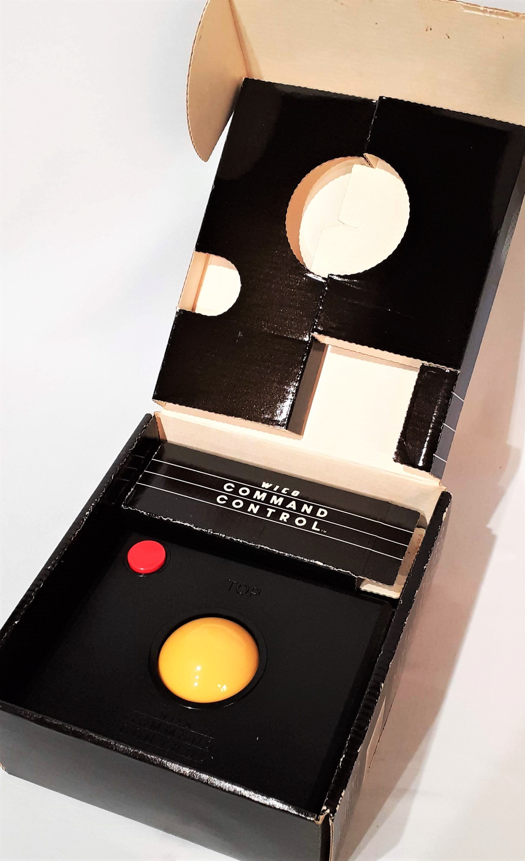 Vintage 1983 Wico Command Control Trackball for for Atari Commodore ...