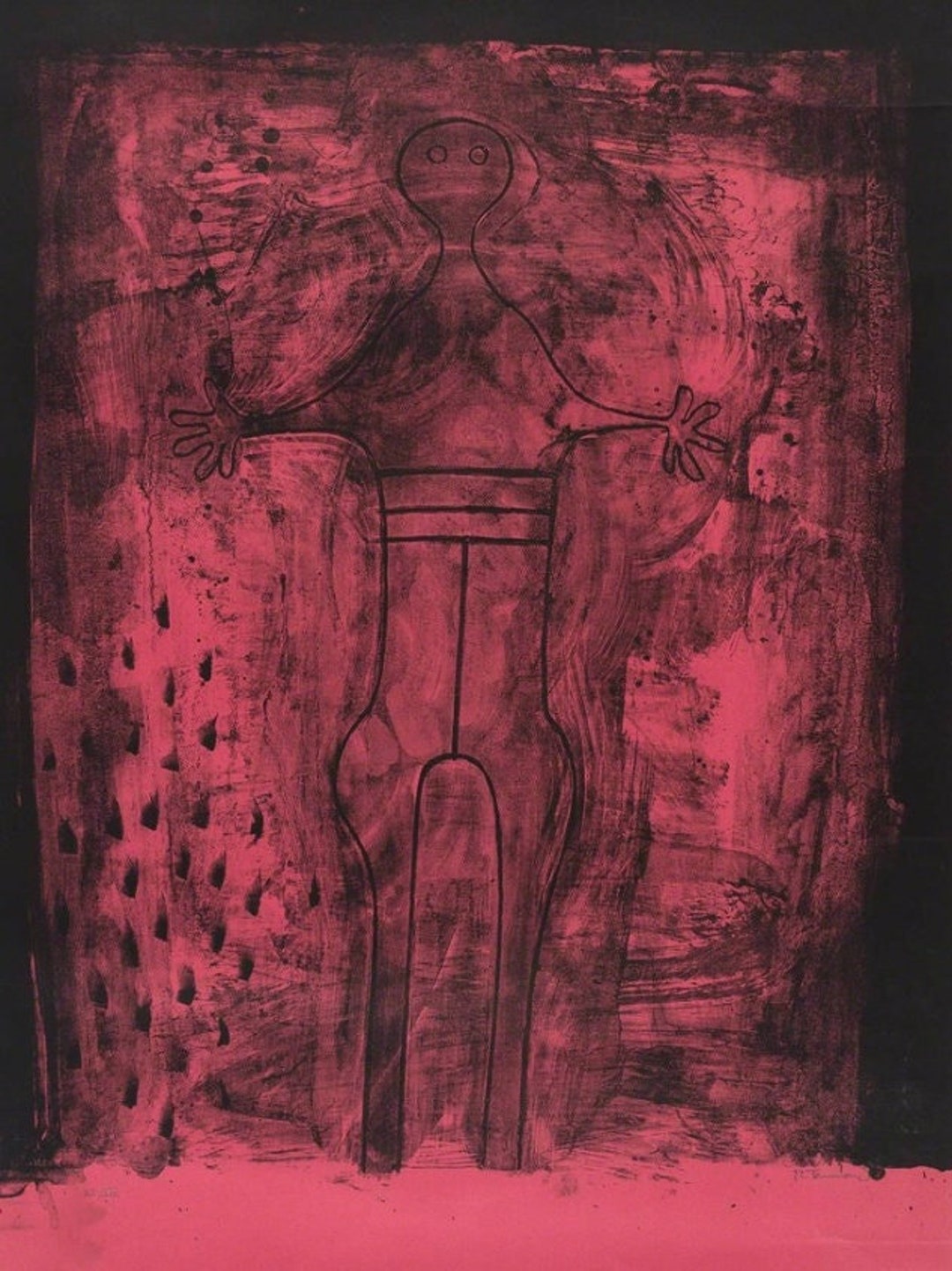 Original 1969 Rufino Tamayo AFFICHE AVANT LETTRE Color Lithograph Print ...