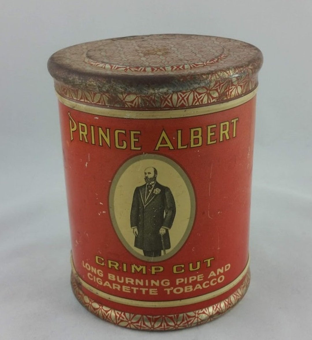 Vintage Antique 1920s Prince Albert Crimp Cut Pipe and Cigarette ...