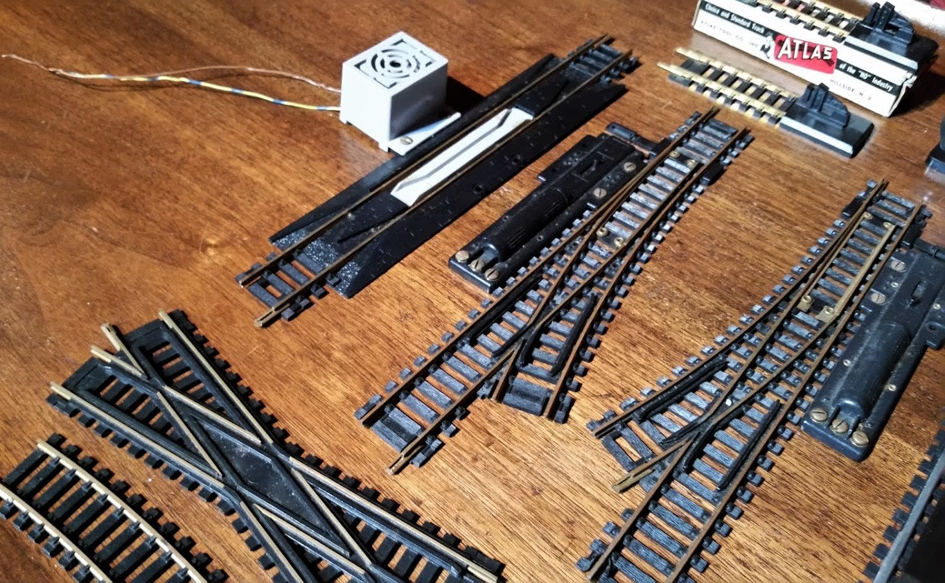 Vintage 1960s Atlas HO Scale Model Railroad Electric Switches Specialty ...