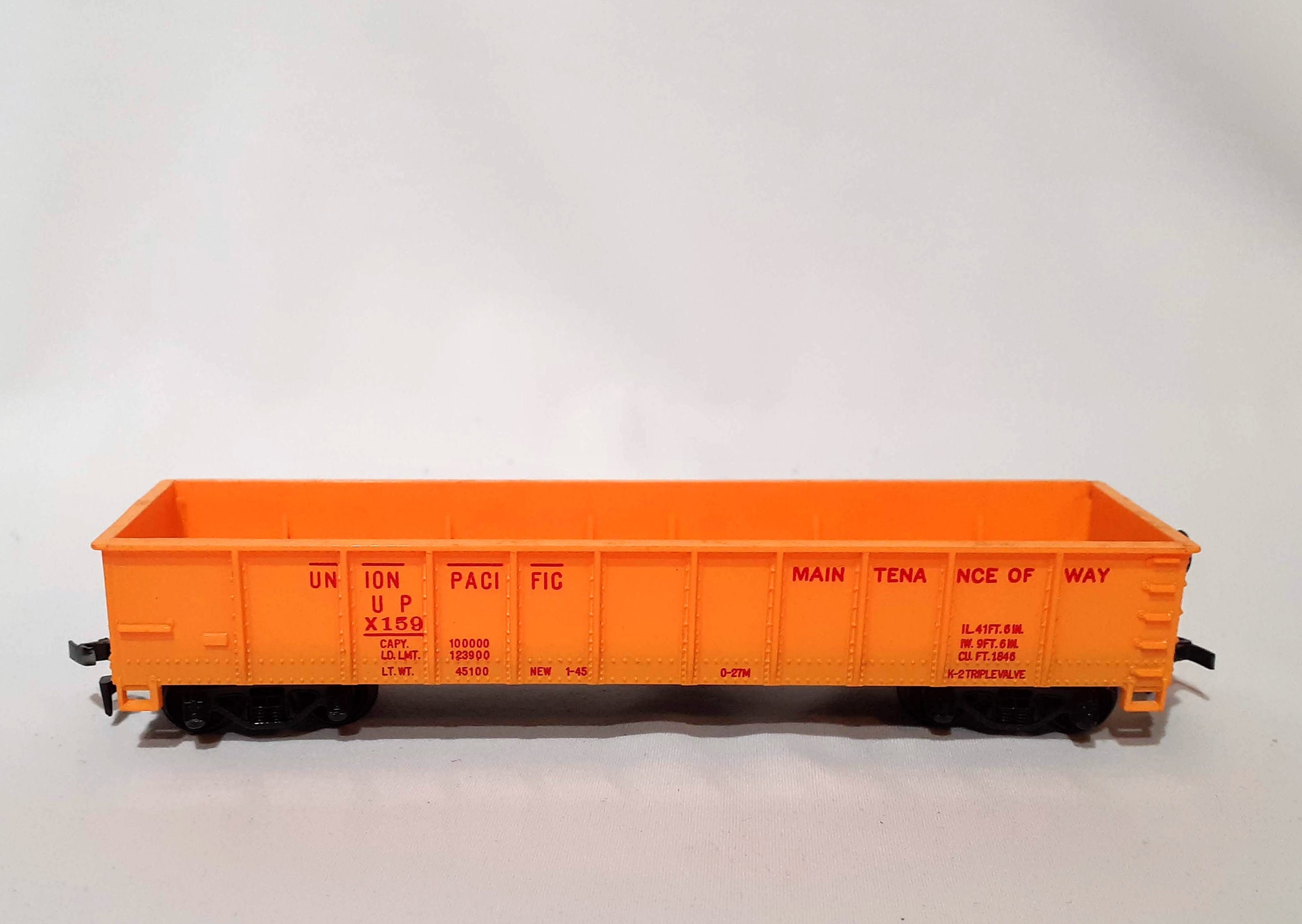 Vintage 1970s HO TYCO Trains Four Car Train Set Lot Union Pacific ...