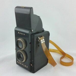 Vintage 1948 Ansco Rediflex Camera With Leather Case Tested - Etsy