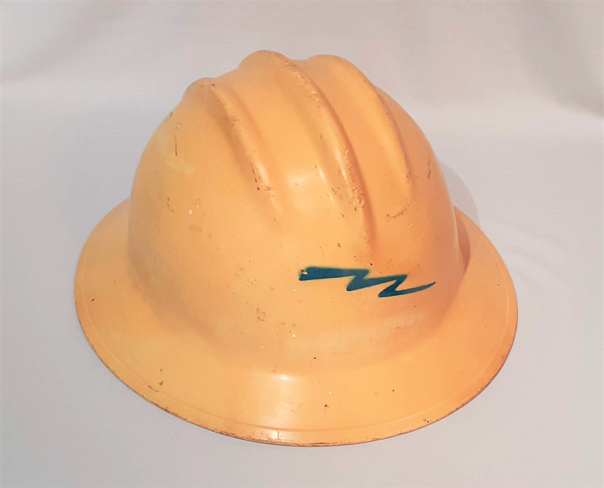 Vintage 1950s Edison Electric Full Brim Hard Hat Safety Helmet Edison ...