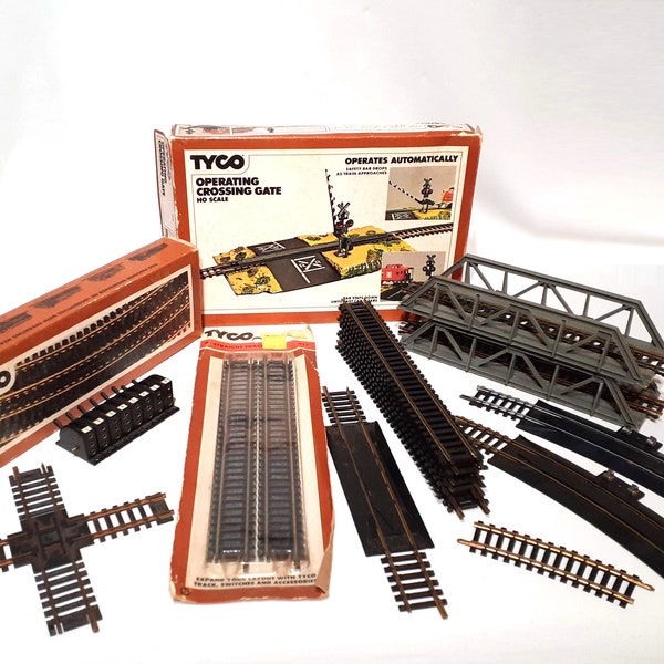 Tyco Train Track - Etsy
