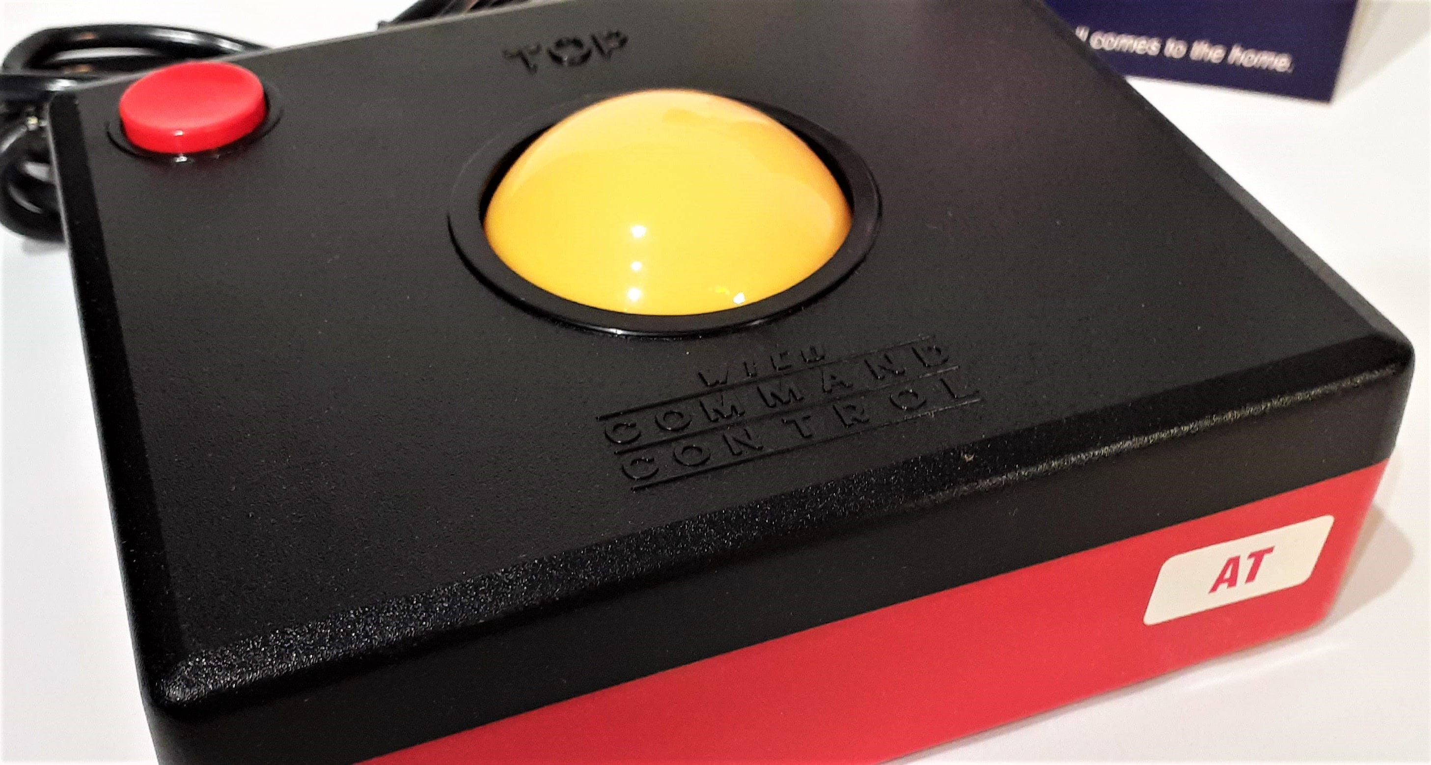 Vintage 1983 Wico Command Control Trackball for for Atari Commodore ...