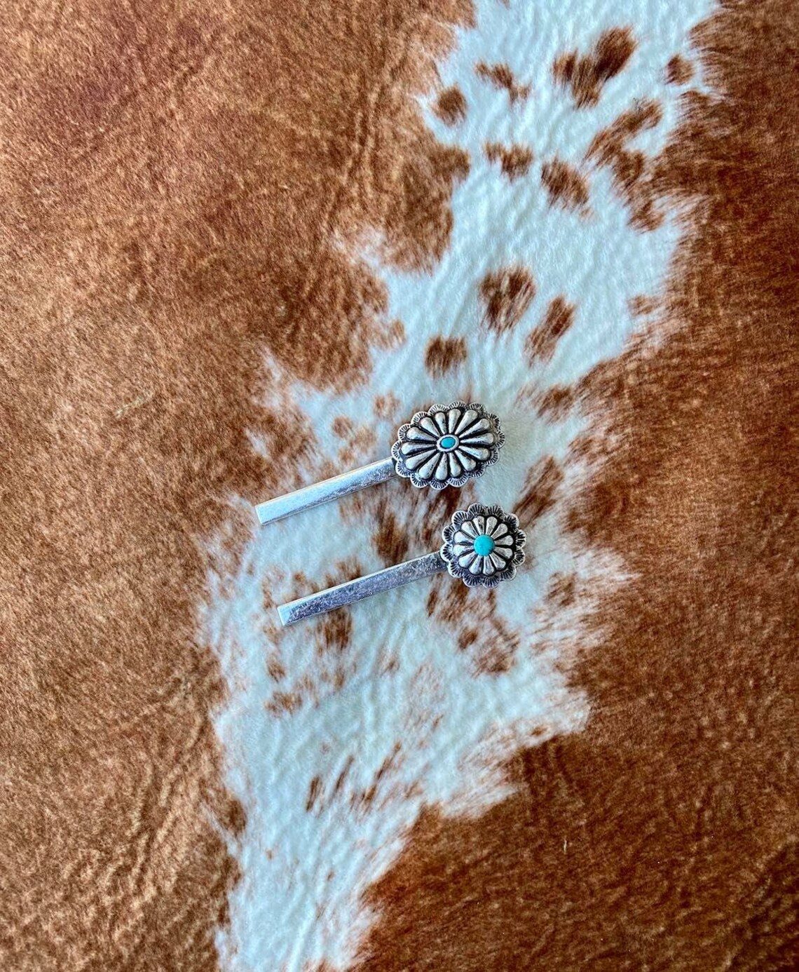 Western Concho Hair Pins - Etsy