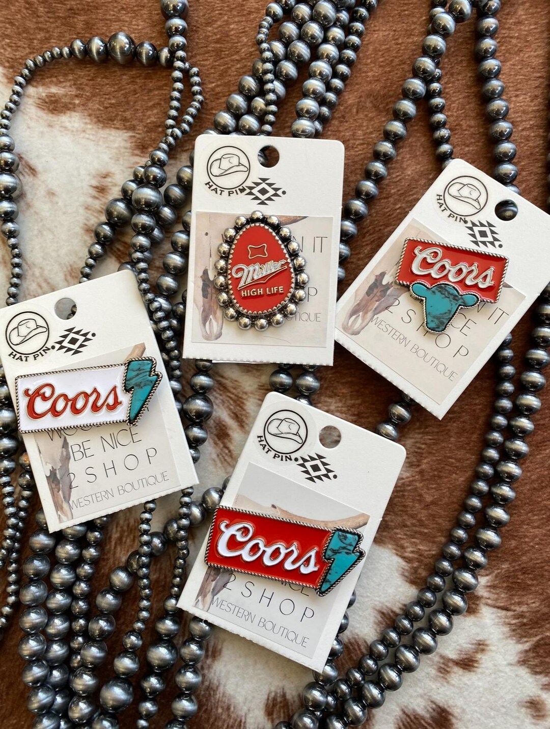 Western Hat Pins - Etsy