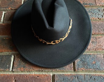 Black Rancher Hat - Etsy