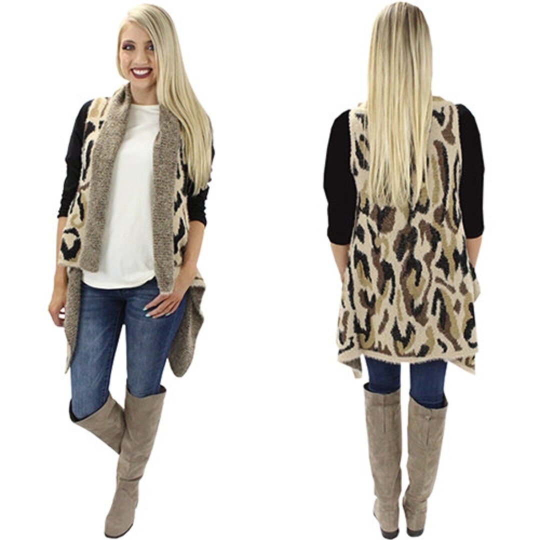 Sunshine & Rodeos Camouflage Vest-one Size-beige - Etsy