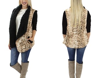 Snake Skin Vest | Etsy