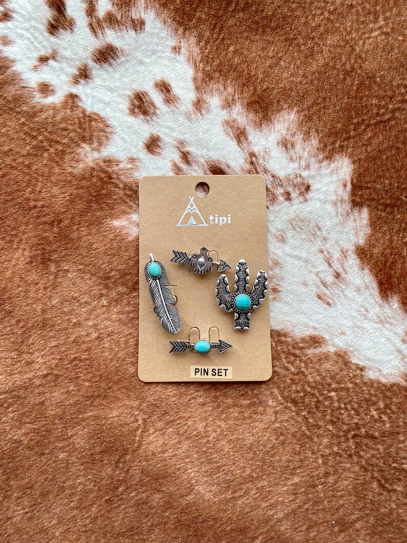 Western Hat Pins - Etsy