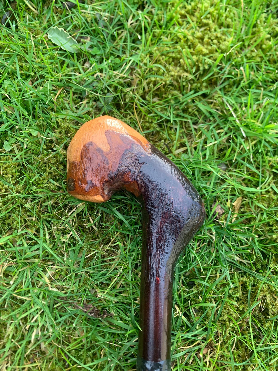 Irish Blackthorn Walking Stick Cane Irish Wood Hiking Cane Natural ...