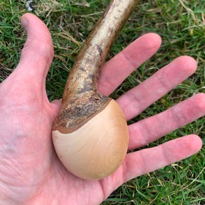 Hazel Walking Stick | Cane | Wood Hiking Cane | Natural Handmade ...