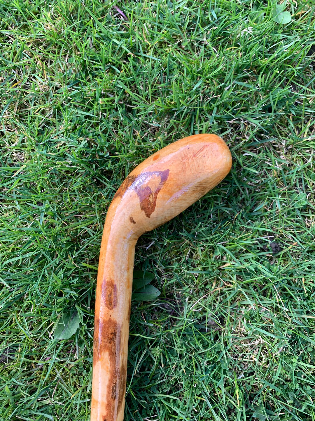 Irish Hazel Walking Stick 35 1/2 Inches Wood Hiking Cane Natural ...