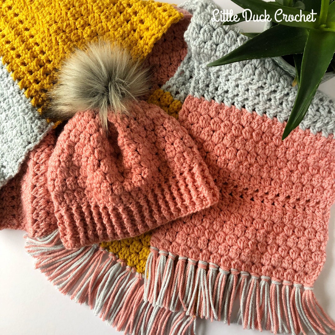 Frostbite Hat Pattern, Crochet Hat Pattern, Crochet Beanie Pattern, PDF ...