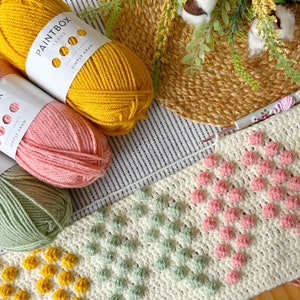 Bobbles up Blanket PDF Crochet Pattern, Instant Download, Crochet ...