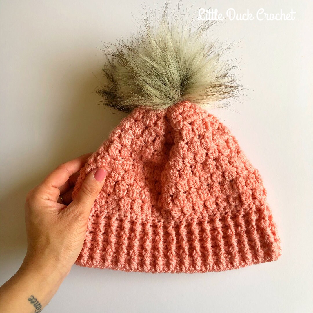 Frostbite Hat Pattern, Crochet Hat Pattern, Crochet Beanie Pattern, PDF ...
