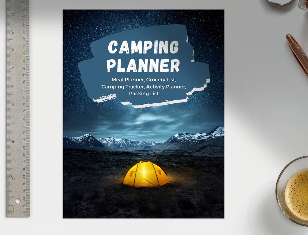 Camping Planner - Travel Planner - Digital Trip Planner - Kid Activity ...
