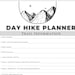 Day Hike Planner - Hike Plan Printable - Packing List - Planner ...