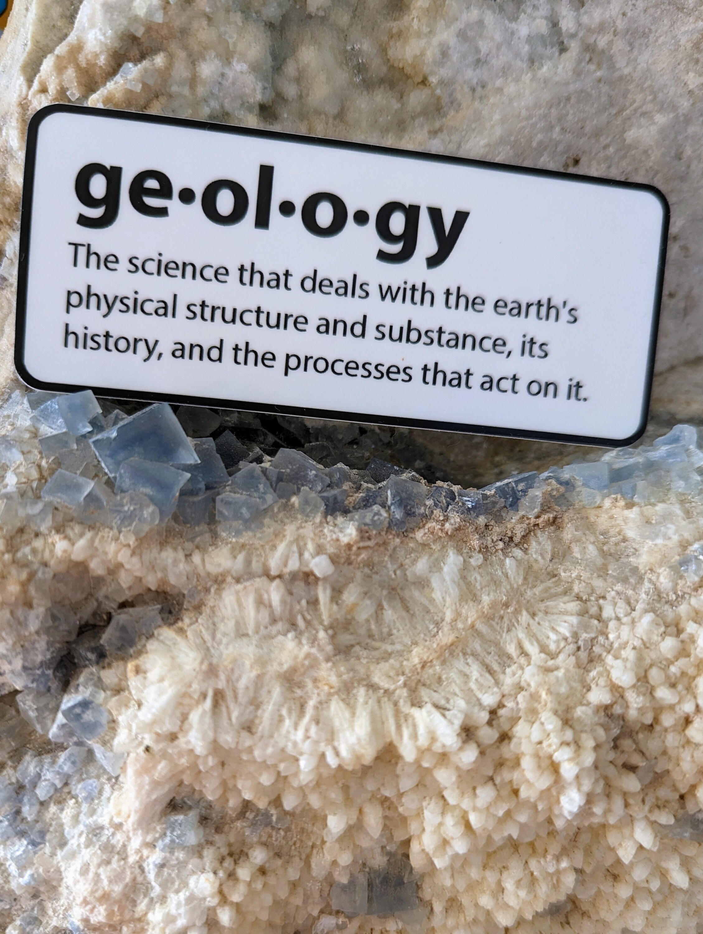 Geology Sticker - Geology - Geologist - Earth Science - Waterproof ...