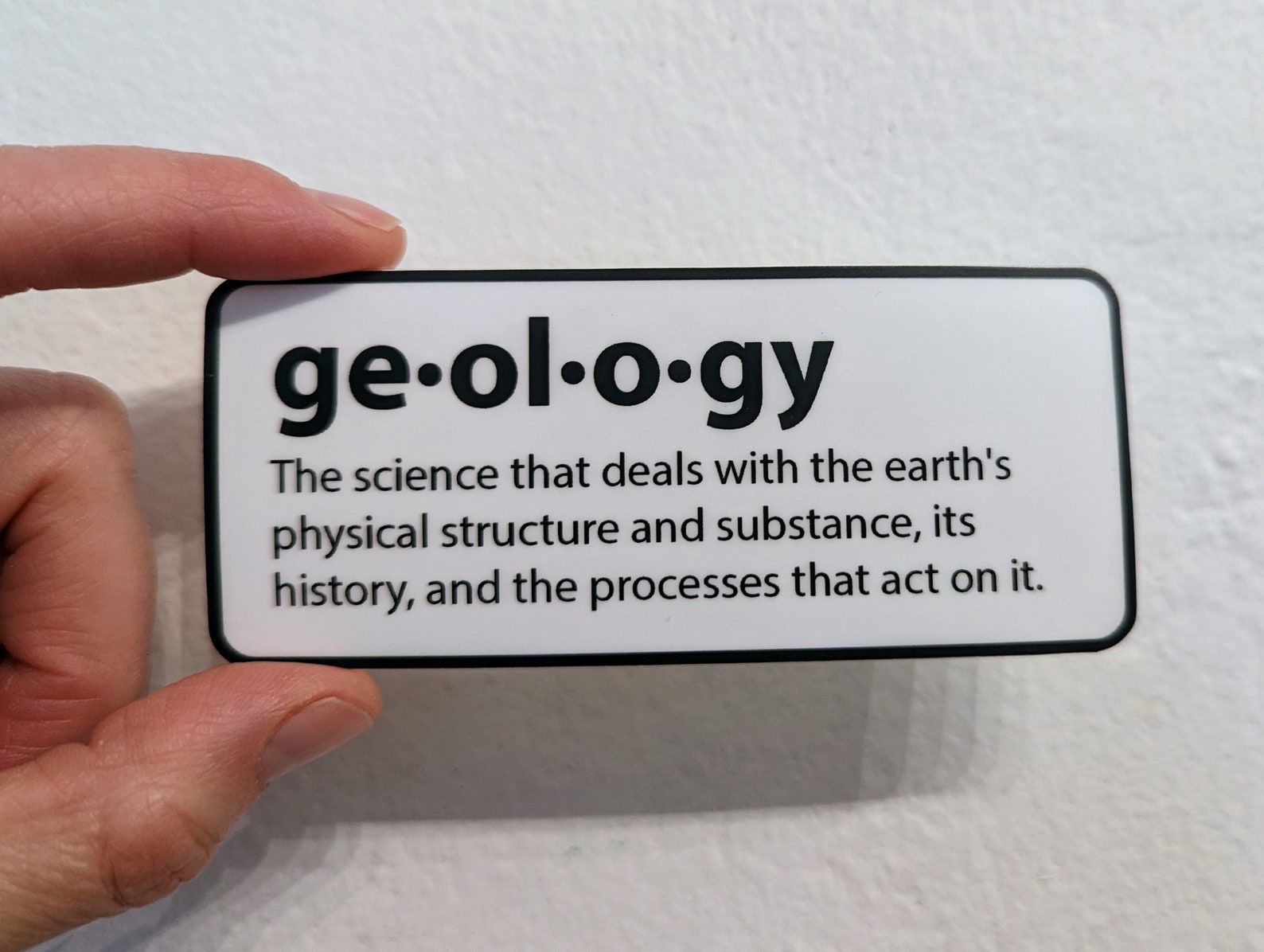 Geology Sticker - Geology - Geologist - Earth Science - Waterproof ...