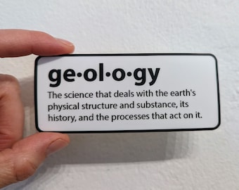 Geology Tool Kit Sticker Pack Vinyl Sticker Geologist Geology Gift ...