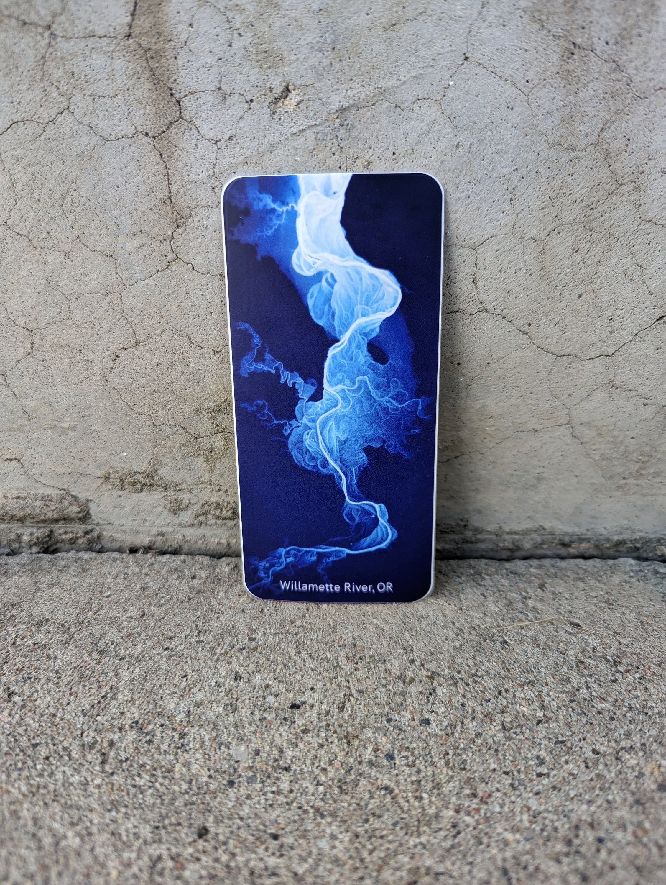 Willamette River LIDAR Sticker Geology Sticker Hydrology Rivers Oregon ...