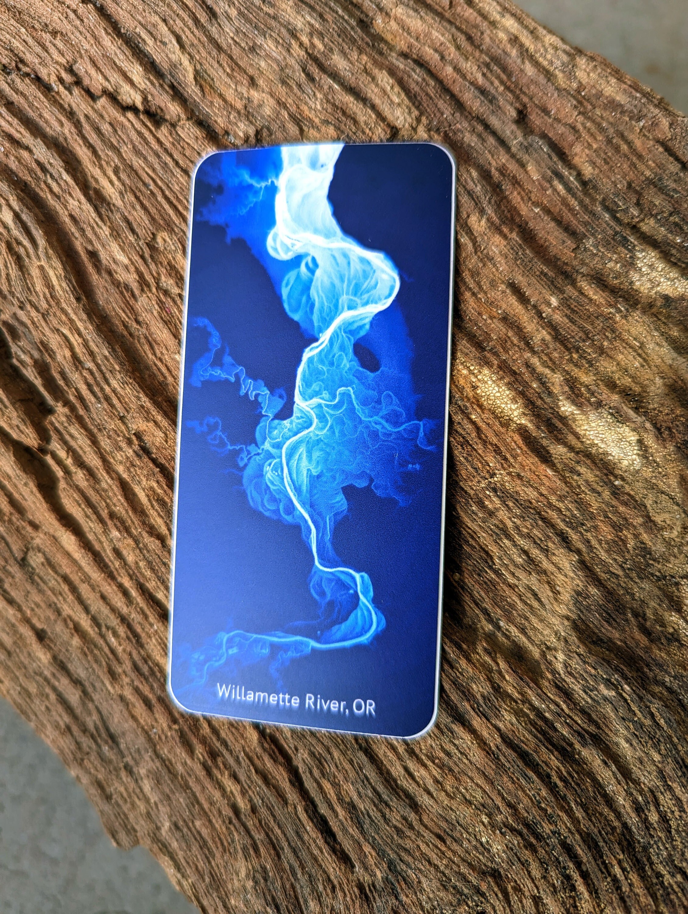 Willamette River LIDAR Sticker Geology Sticker Hydrology Rivers Oregon ...