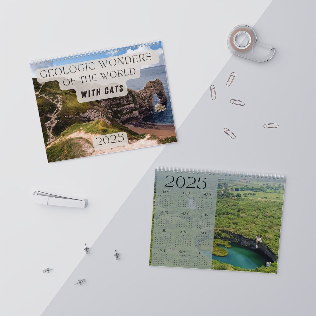 Geologic Wonders of the World - With CATS - Cat Calendar - Science ...