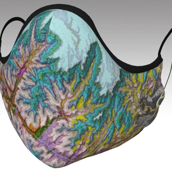 Geologic Map of the Grand Canyon - Etsy