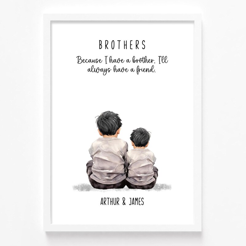 Sibling Wall Art - Etsy Australia