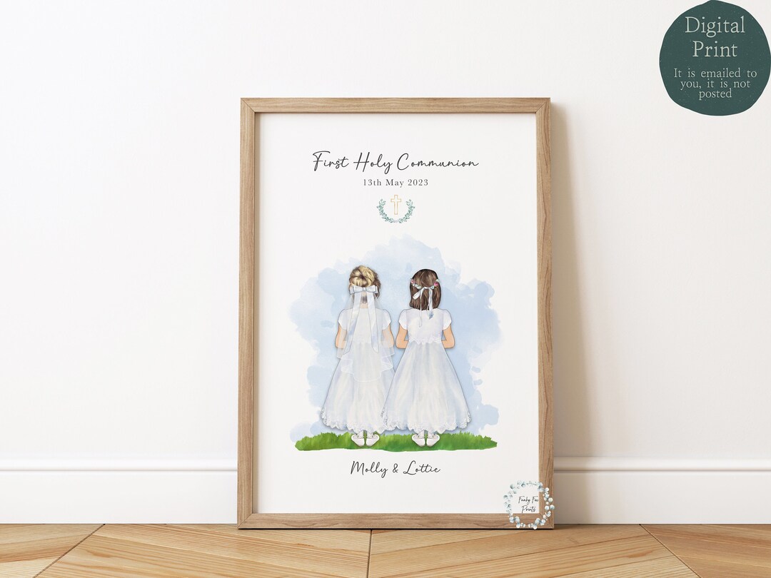 Personalised First Holy Communion | Group of Friends Communion Gift ...