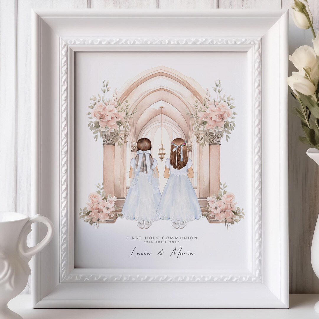 Personalised First Holy Communion | Group of Friends Communion Gift ...