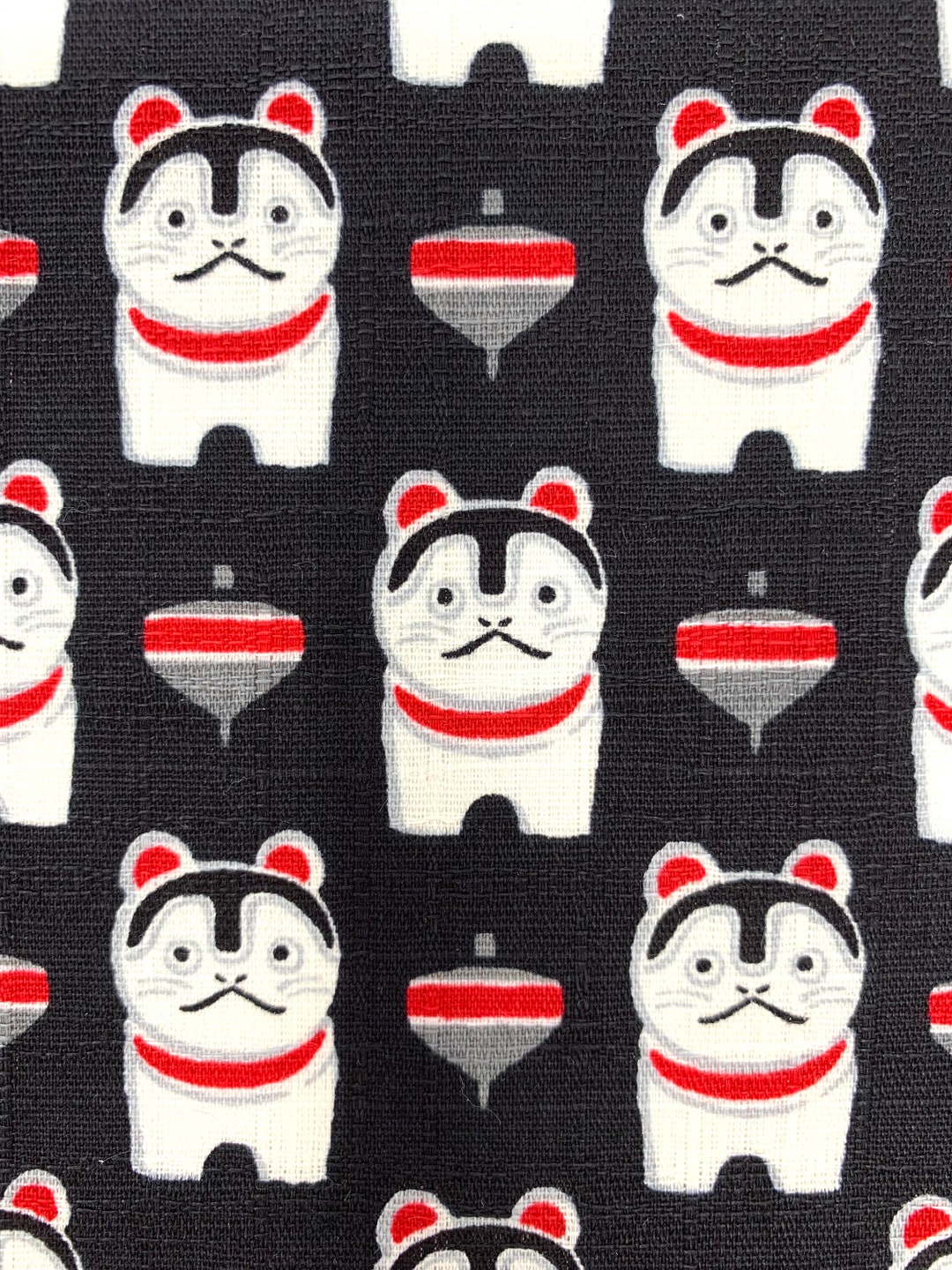 Foo Dog Fabric, Lion, Fu Dog, Japanese, Chinese, Asian or Oriental ...