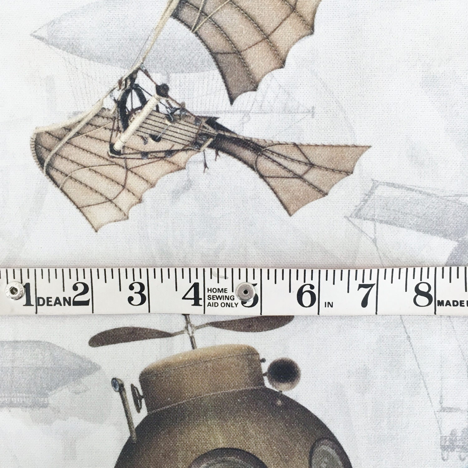 Steampunk Fabric Flying Machines Fabric Planes Biplanes - Etsy Canada