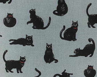 Cotton Cat Fabric | Etsy